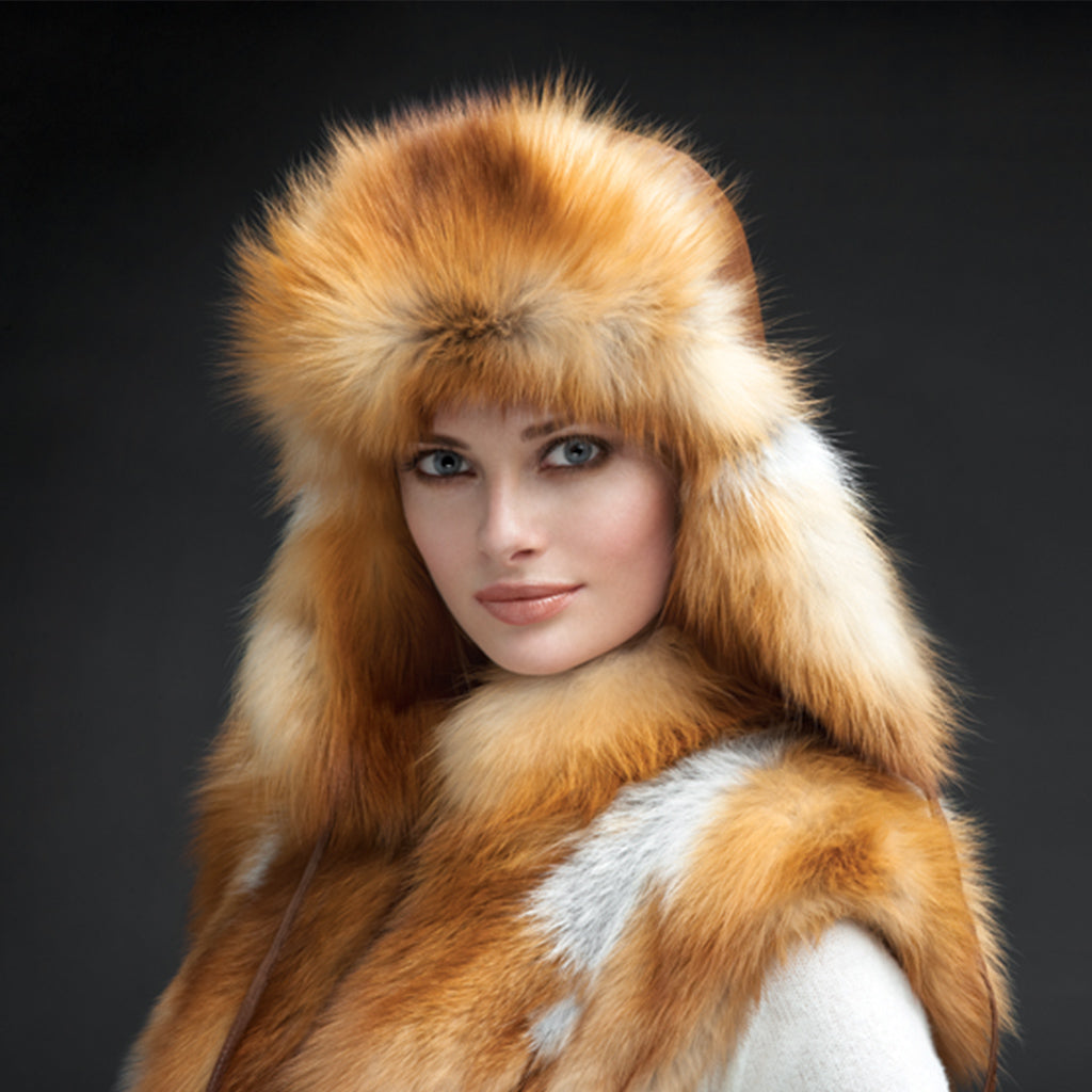 Red - Fox -Hat – Musifurs