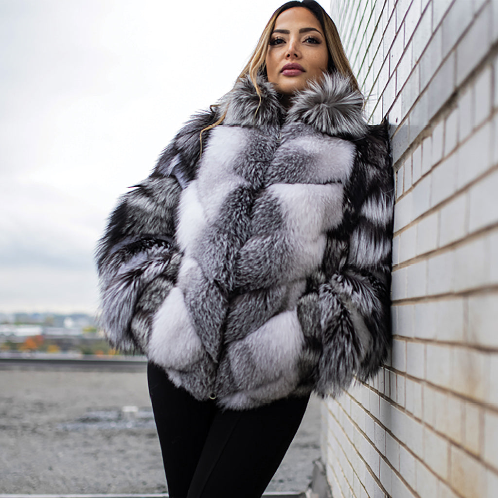 Mia - Marble & Silver Fox – Musifurs