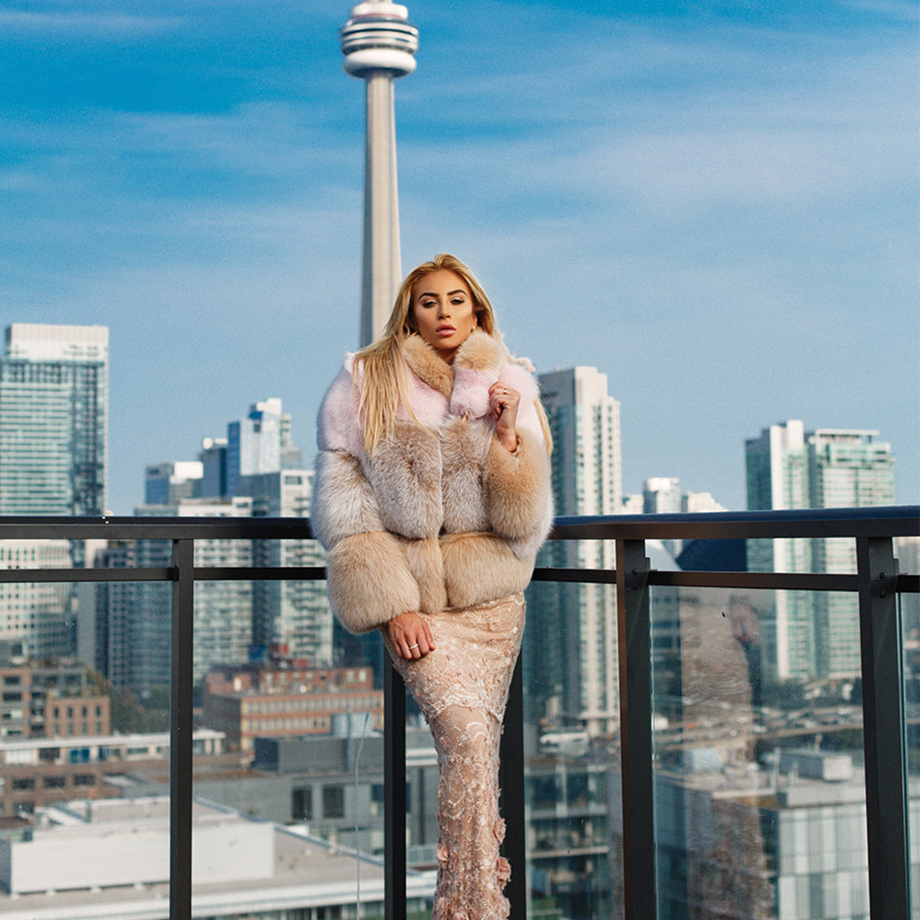 April - Pink - Blush - Brown Fox – Musifurs